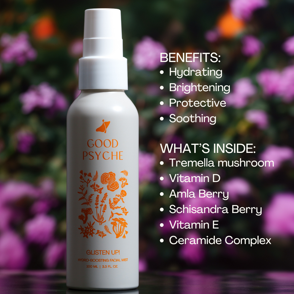 Glisten Up HYDRO-BOOSTING FACIAL MIST – Good Psyche